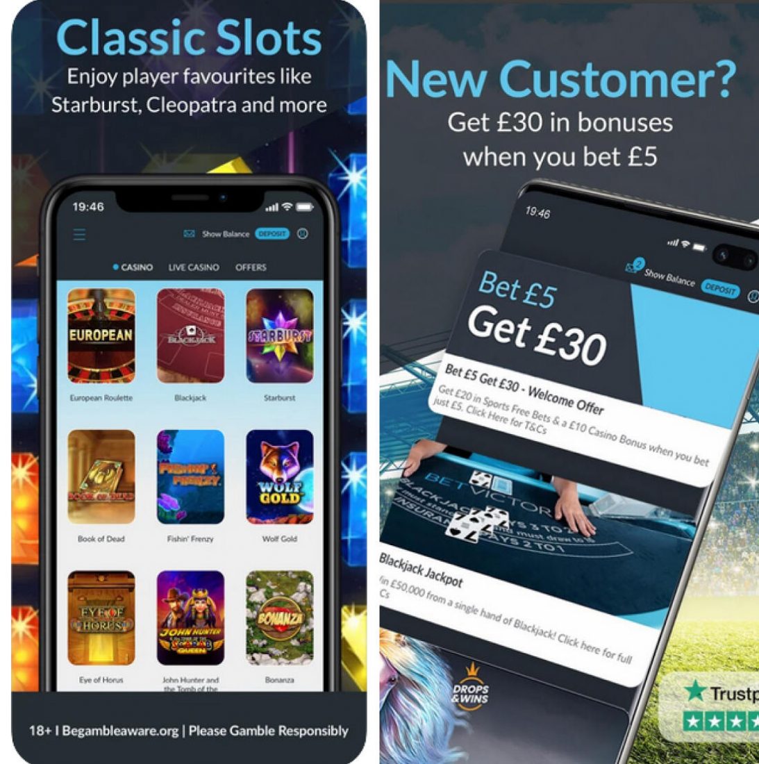 BetVictor Casino Full Review 2022 – Get no Deposit Bonus & Free Spins