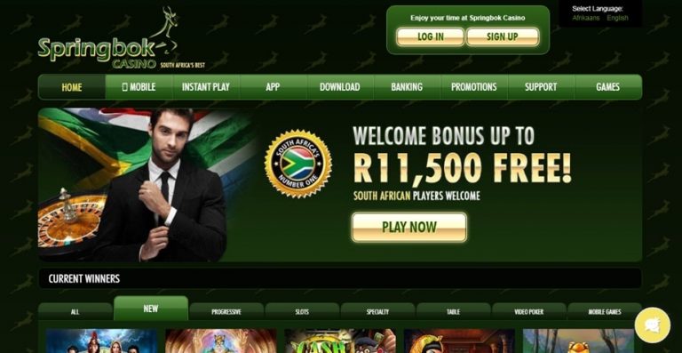 Springbok Casino Review 2022 – Get No Deposit Bonus & Free Spins